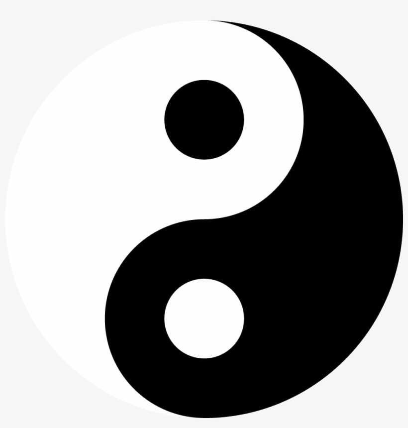 Yin And Yang - 1000x1000 PNG Download - PNGkit