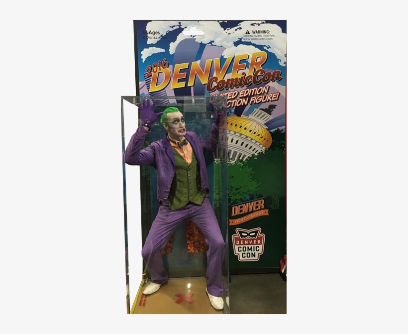 The Joker In Action-figure Photo Booth - Denver Comic Con - 333x591 PNG ...