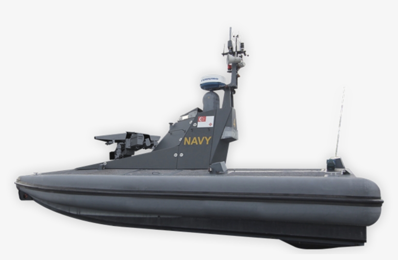 The Protector Usv Is An Unmanned Integrated Naval Combat - Protector ...