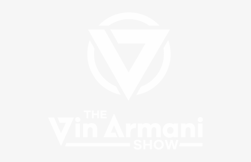 Vin Armani Logo White - Vin Armani Show - 506x450 PNG Download - PNGkit