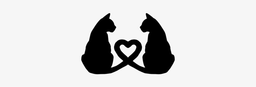 Two Cats - 640x640 PNG Download - PNGkit
