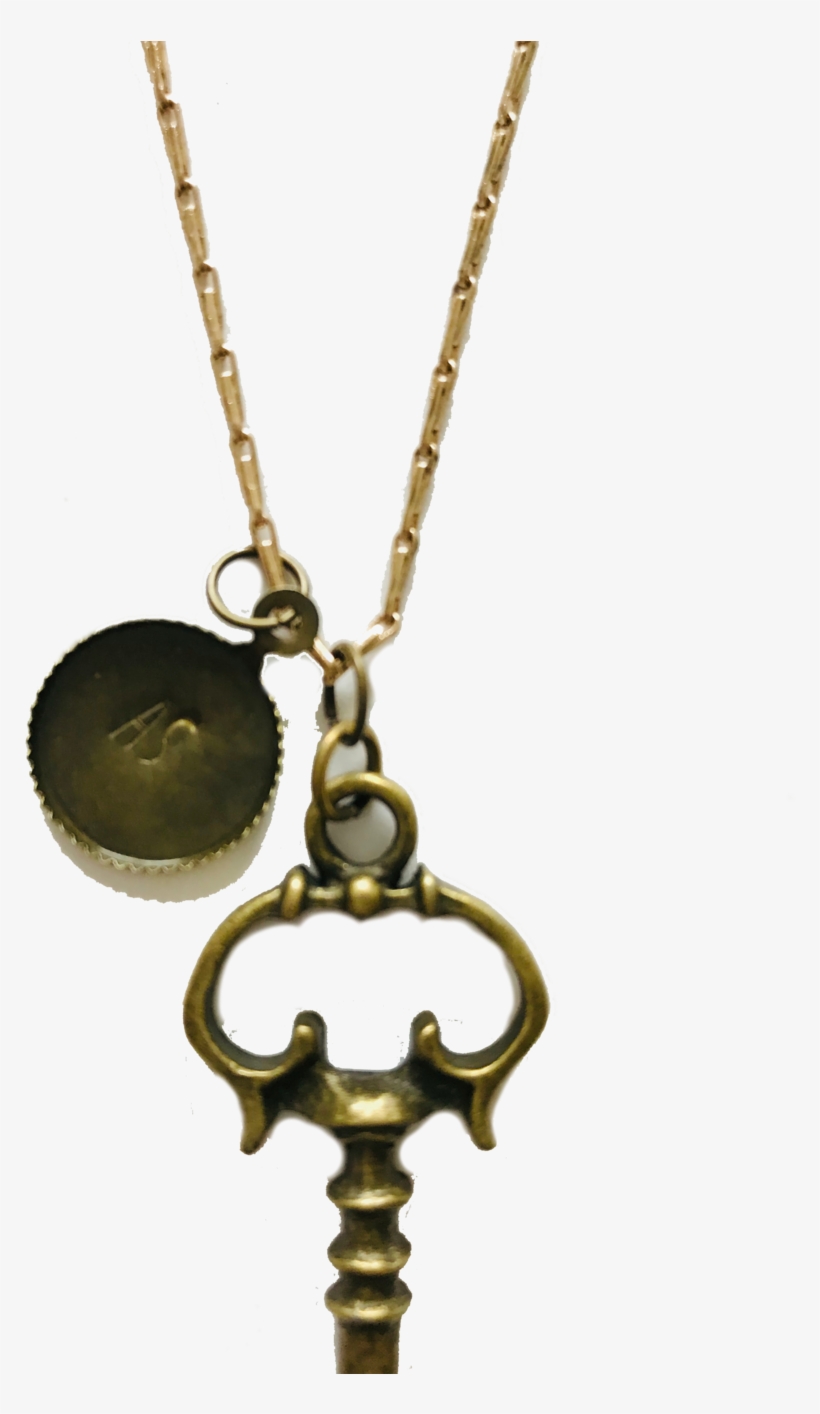 Ancient Gates Key Necklace - 1000x1333 PNG Download - PNGkit