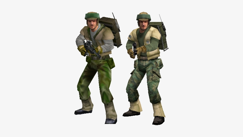 Png - Battlefront Rebel Trooper - 318x382 PNG Download - PNGkit
