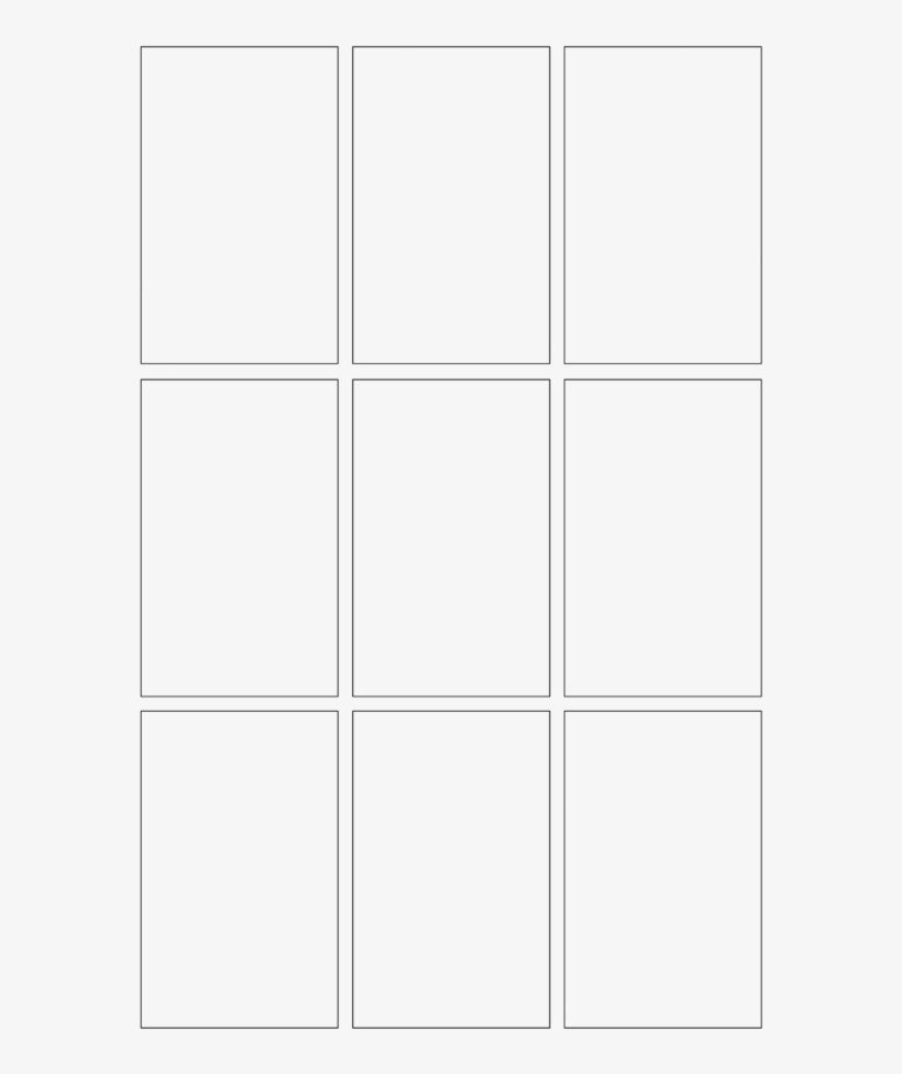 9 Panel Grid & 16 Panel Grid 2 Files - Tile - 663x1024 PNG Download ...