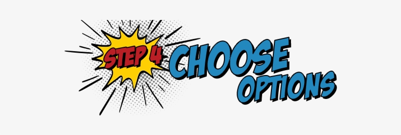 Choose Options - White - 620x196 PNG Download - PNGkit