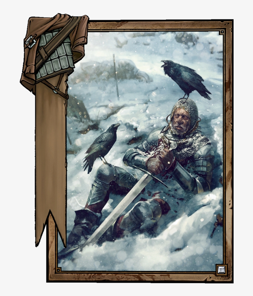 Biting Frost - Biting Frost Gwent Card - 775x1048 PNG Download - PNGkit
