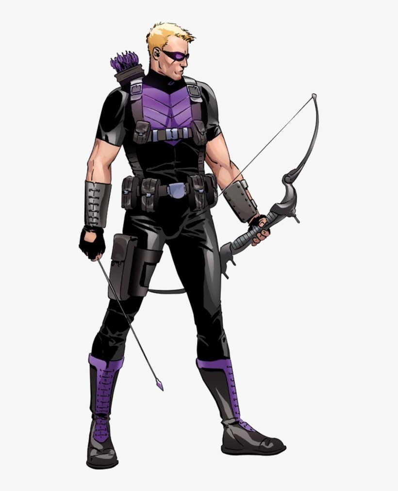 Hawkeye Transparent Images - Marvel Hawkeye - 500x931 PNG Download - PNGkit