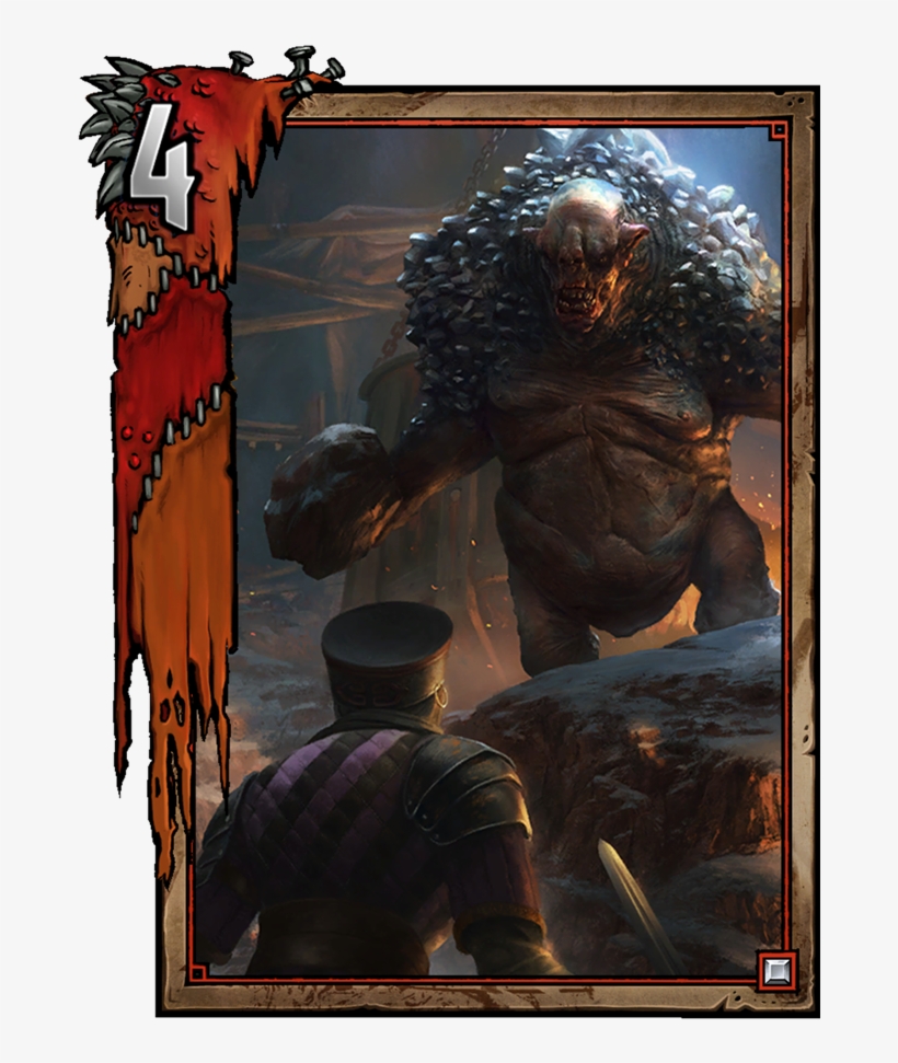 Ice Troll - Nekurat Gwent - 775x1048 PNG Download - PNGkit