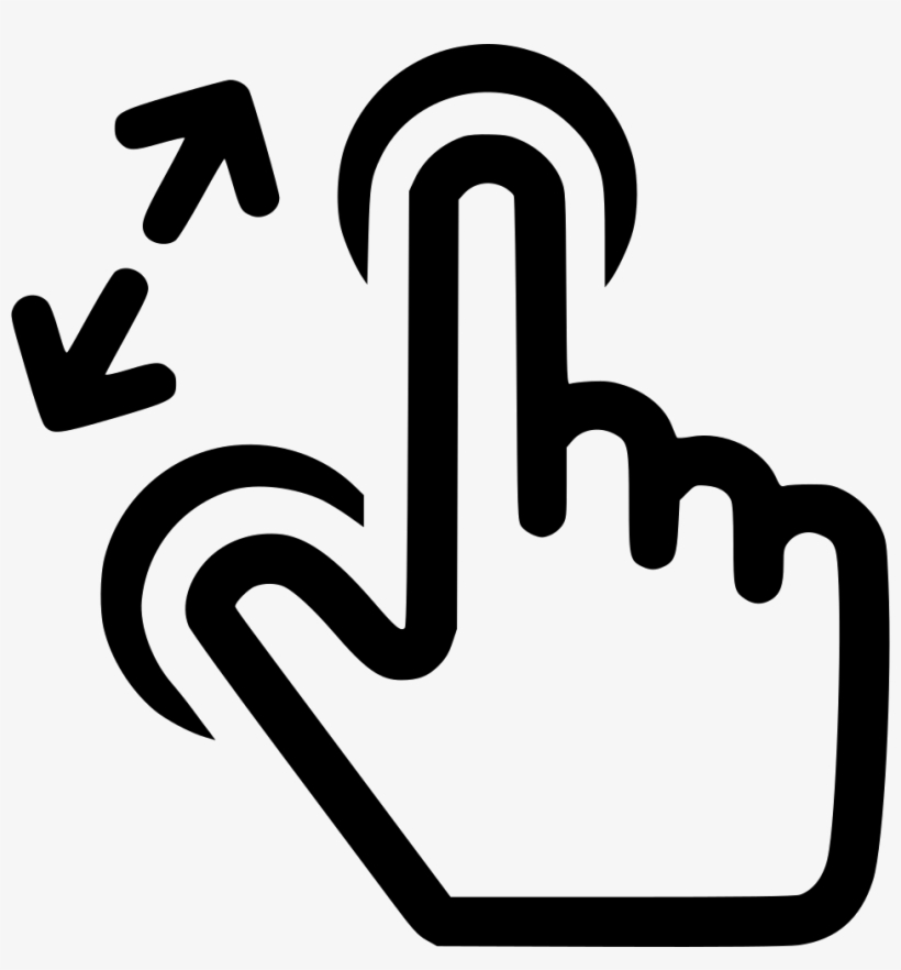 Enlarge Zoom Finger Fingers Comments - Zoom In Icon - 954x980 PNG ...