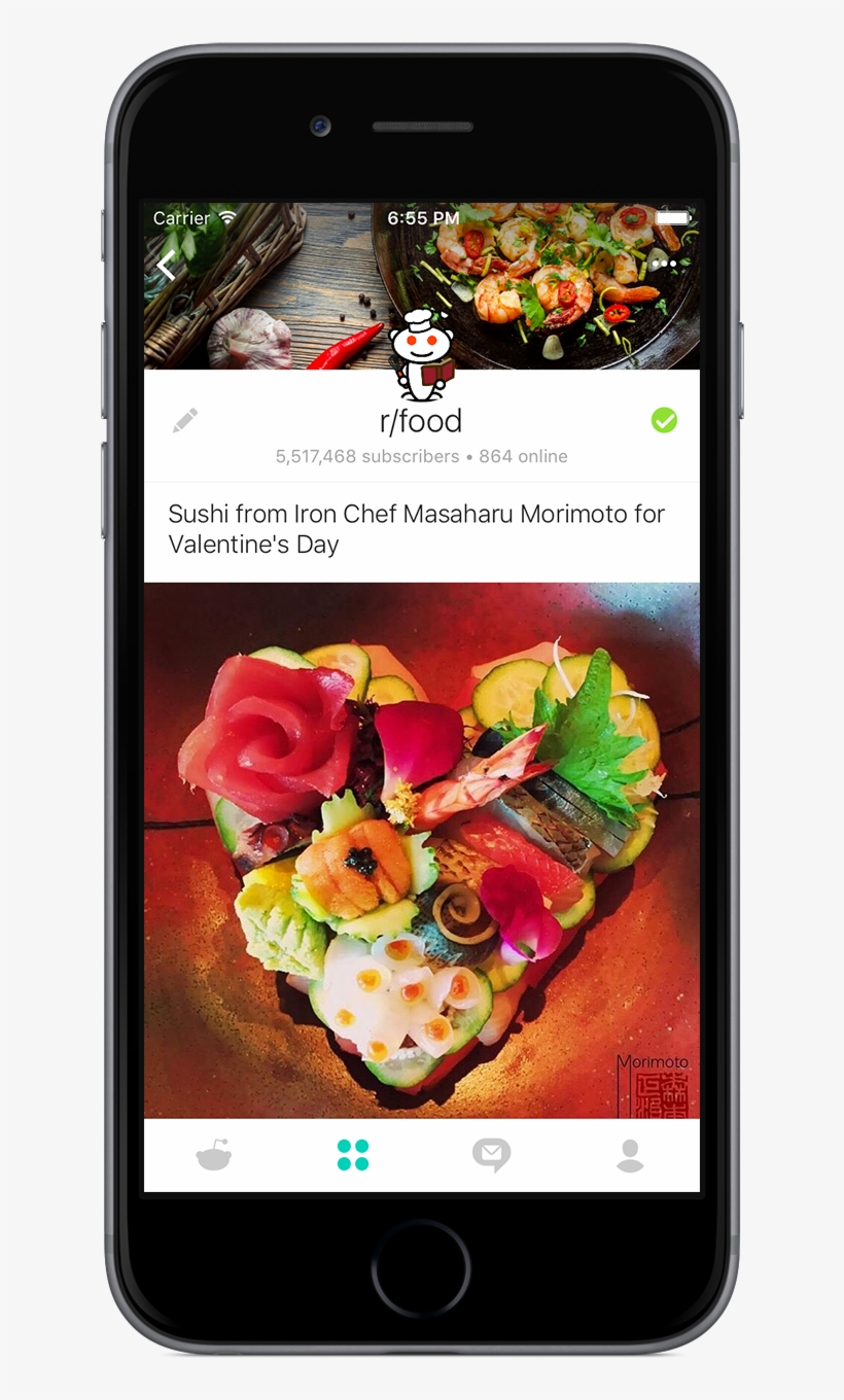 Reddit Ios - 700x1420 PNG Download - PNGkit