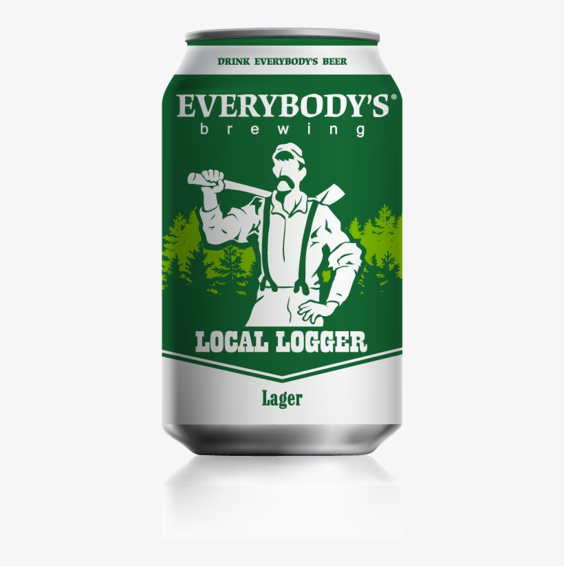 Low Res Png - Everybody's Brewing Local Lager - 350x742 PNG Download ...