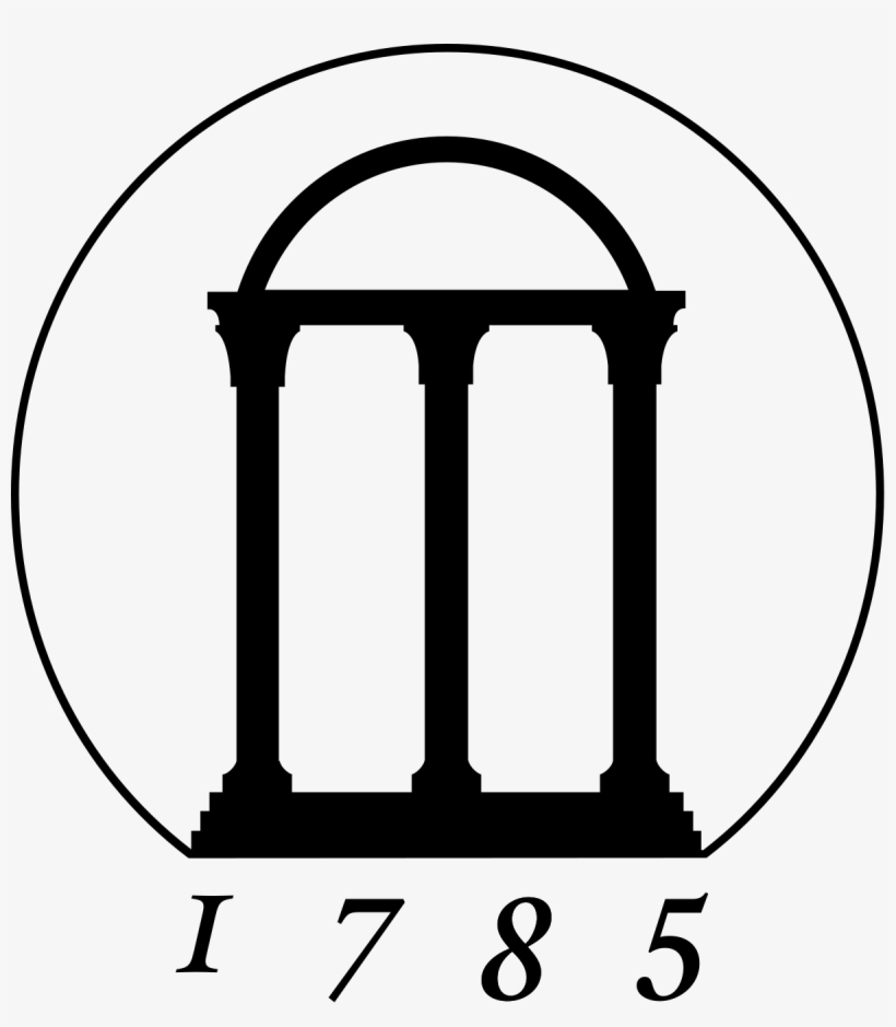 University Of Georgia Arch Logo - 1200x1316 PNG Download - PNGkit
