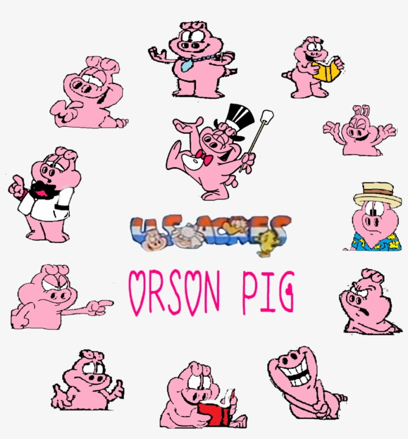 Free Download Garfield And Friends Clipart Odie Garfield - Orson Pig ...