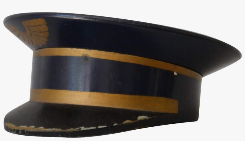Vintage Pilot Captain Trinket Box - Pilot In Command - 1285x1285 PNG ...