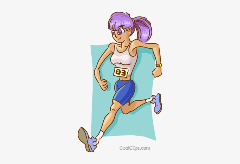Runner Royalty Free Vector Clip Art Illustration - Illustration ...