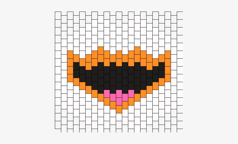 Duck Bill Mask Bead Pattern - Cute Kandi Masks Patterns - 441x418 PNG ...
