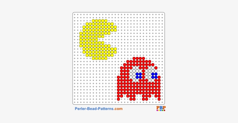 Perler Bead Pattern Pacman - Pac Man Perler Beads - 350x350 PNG ...