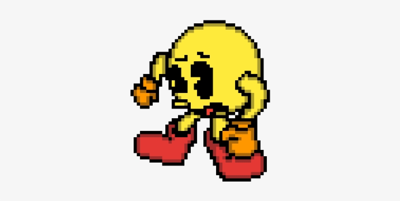 Pacman Getting Hit And Falling Over - Pac-man - 585x585 PNG Download ...