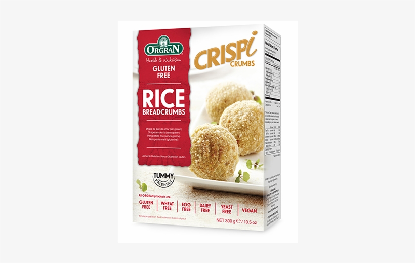 Orgran Crispi Rice Breadcrumbs 300g - All Purpose Rice Breadcrumbs ...