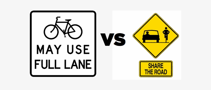 Download Transparent Bicycles May Use Full Lane Sign Improves Safety ...