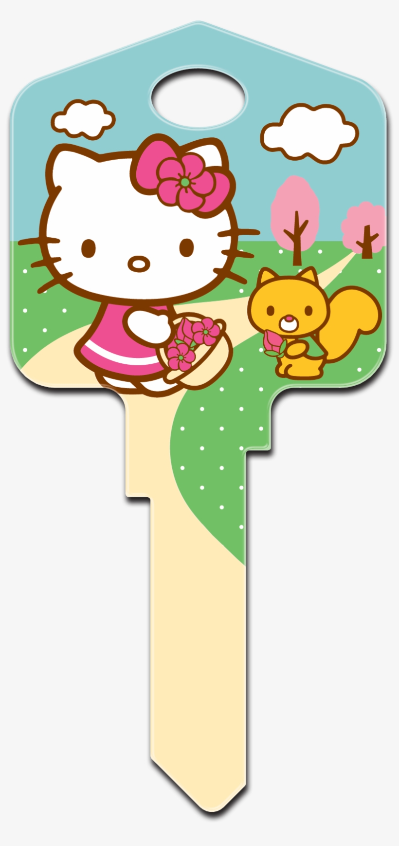 Sr8 - Springtime - - Rose Gold Hello Kitty - 863x1725 PNG Download - PNGkit