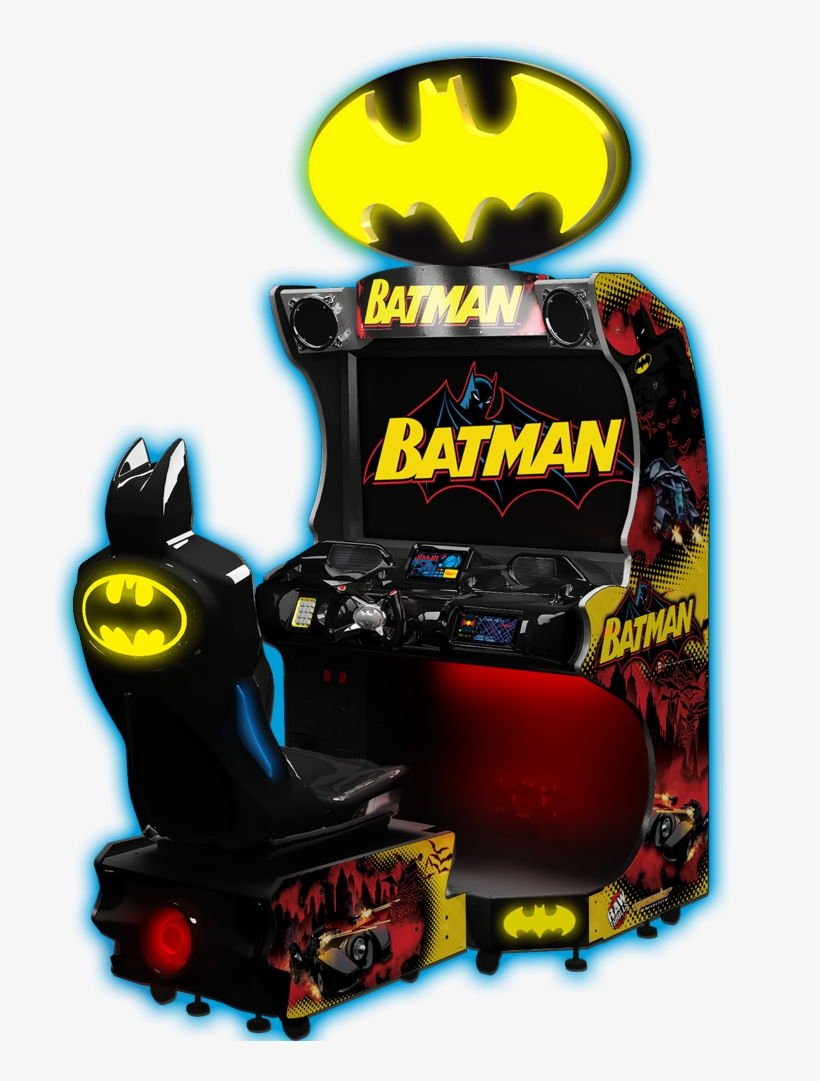Batman Cabinet Large - Batman Arcade Game - 1000x1000 PNG Download - PNGkit