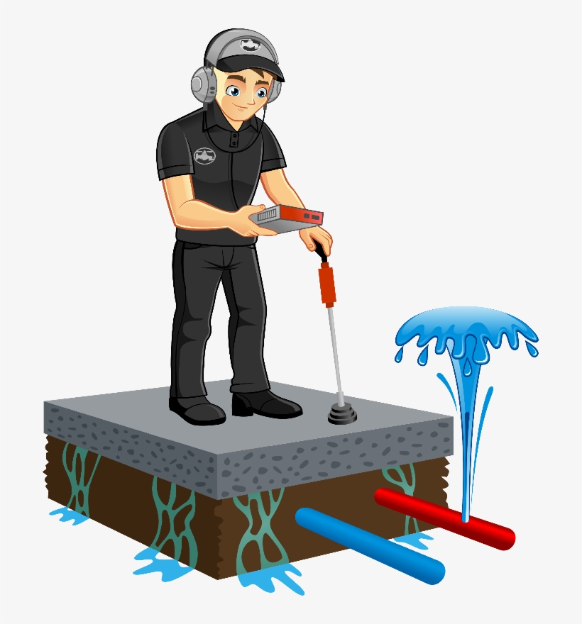 First Choice Plumbing Solutions Leak Detection Logo - Water Leak ...