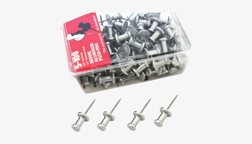 5/8" Push Pins - Alvin M4-100 Alum Push Pins 1-2 Pt Bx-100 - 513x415 ...