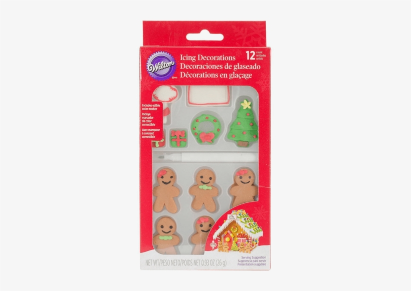 Gingerbread Candy Decorations Gingerbread Family - Wilton Industries ...