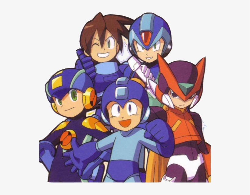 Mega Man 15th Anniversary - 562x561 PNG Download - PNGkit