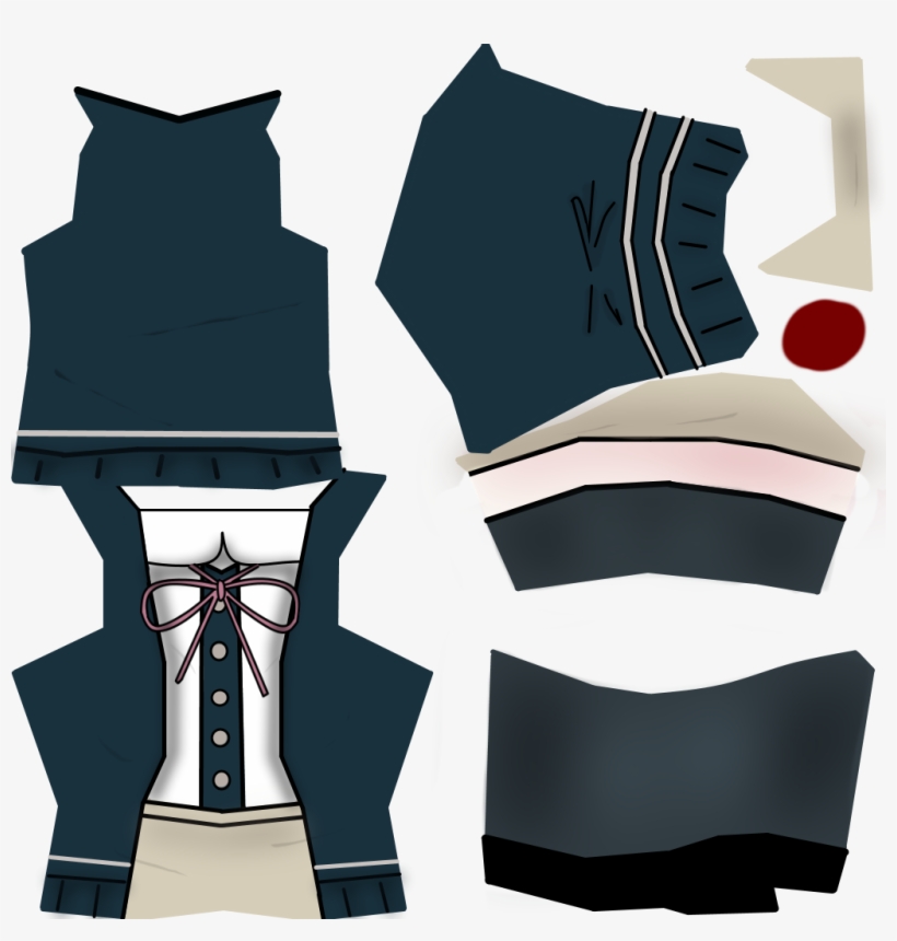 Logo/cape 3dmg - Attack On Titan Skins Chiaki Nanami - 1024x1024 PNG ...