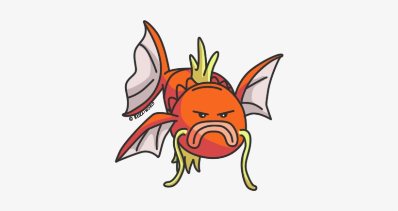 Well Excuse Me, Ladies And Gentlemen - Magikarp - 400x380 PNG Download ...