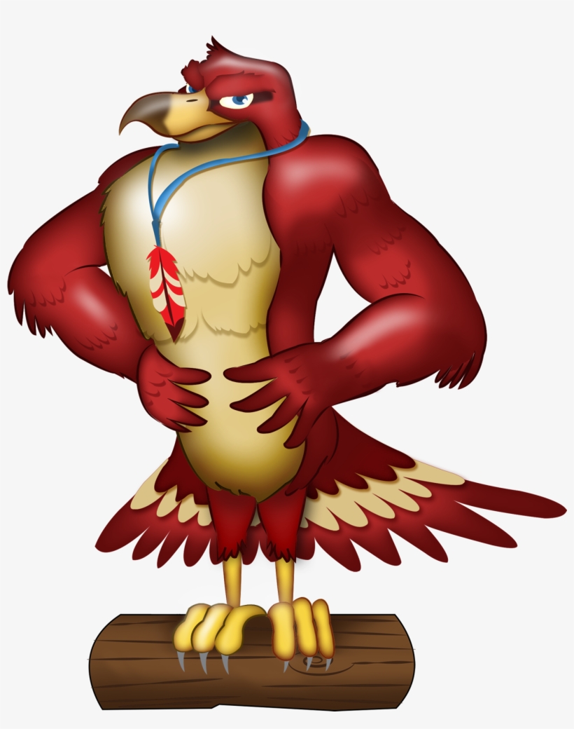 Red-hawk - 1490x1800 PNG Download - PNGkit
