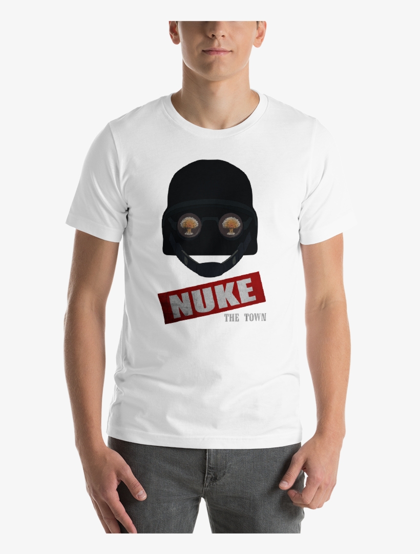 "nuke The Town" - T-shirt - 1000x1000 PNG Download - PNGkit