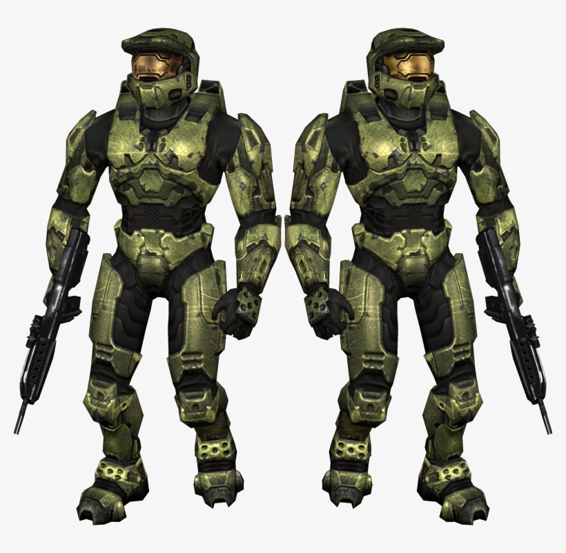 Master Chief Mat Test Thumbnail - Halo 2 Master Chief Png - 780x722 PNG ...