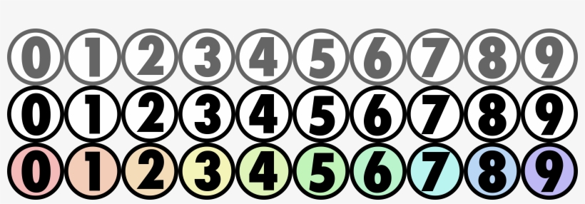 This Free Icons Png Design Of Number Icons For Css - 2400x720 PNG ...