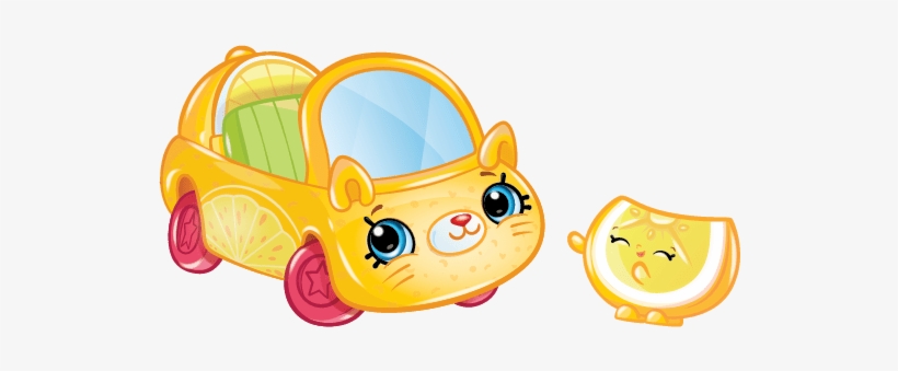 Ccs1 Lemon-limo - Shopkins Cutie Cars Lemon Limo - 576x495 PNG Download ...