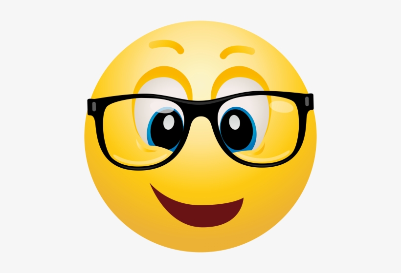 Best Geek Emoticon Png - Emoji Clipart - 480x480 PNG Download - PNGkit