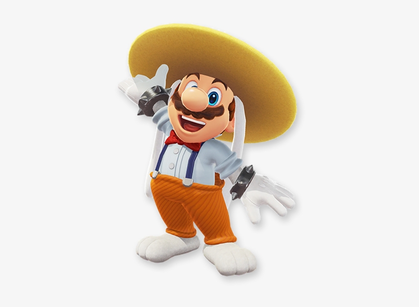 Super Mario Odyssey Zombie Costume - 720x760 PNG Download - PNGkit