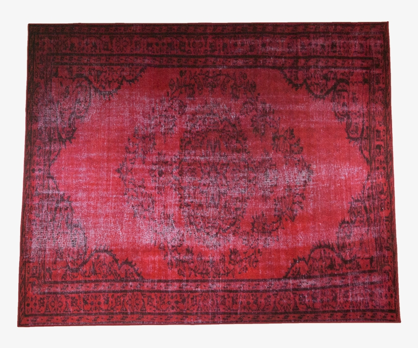 Overdyed Red Rug - 900x702 PNG Download - PNGkit