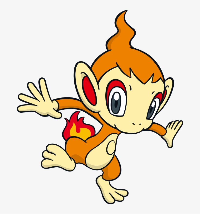 Chimchar Global Link Artwork - Pokemon Chimchar Dream World - 689x800 ...