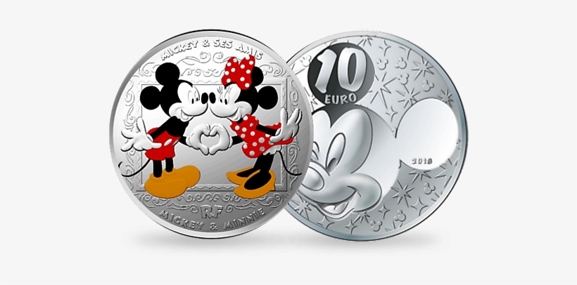 Mickey Mouse And Friends 10 Euro Silver Proof Coin - Monnaie De Paris ...