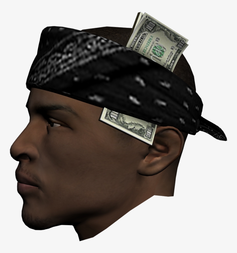 Money Bandana T - Costume Hat - 1600x900 PNG Download - PNGkit