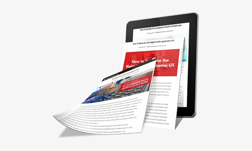 Blog - Mobile App - 476x413 PNG Download - PNGkit