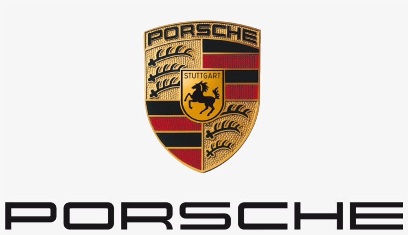 Download Transparent Assetto Corsa - Porsche Crest 3d Logo Sticker - PNGkit