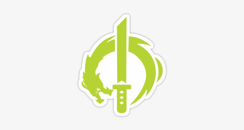 The G, Ery For, > Iphone Ipad Icon - Genji Dragon Blade Logo - 375x360 ...