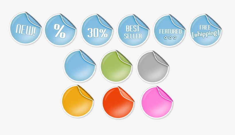 Download Circle Icons Pack - Graphic Design - 800x400 PNG Download - PNGkit