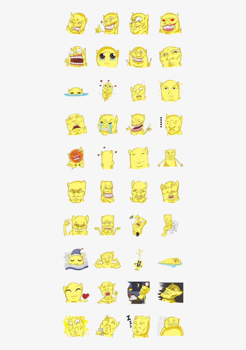 Crazy Bg Man - Sticker - 420x1121 PNG Download - PNGkit