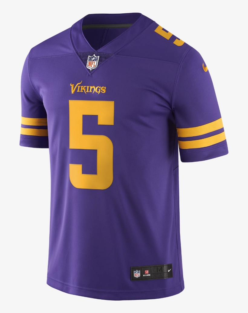 Nike Nfl Minnesota Vikings Color Rush Limited Men's - Adam Thielen ...