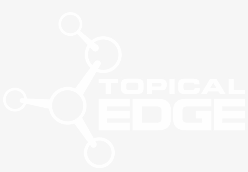 Topical Edge Logo One Color White - Product - 2000x1289 PNG Download ...
